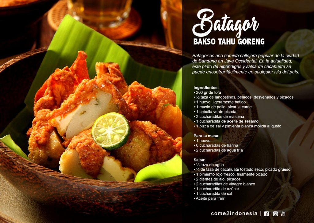 BATAGOR - Traditional Indonesian food - Food recipes