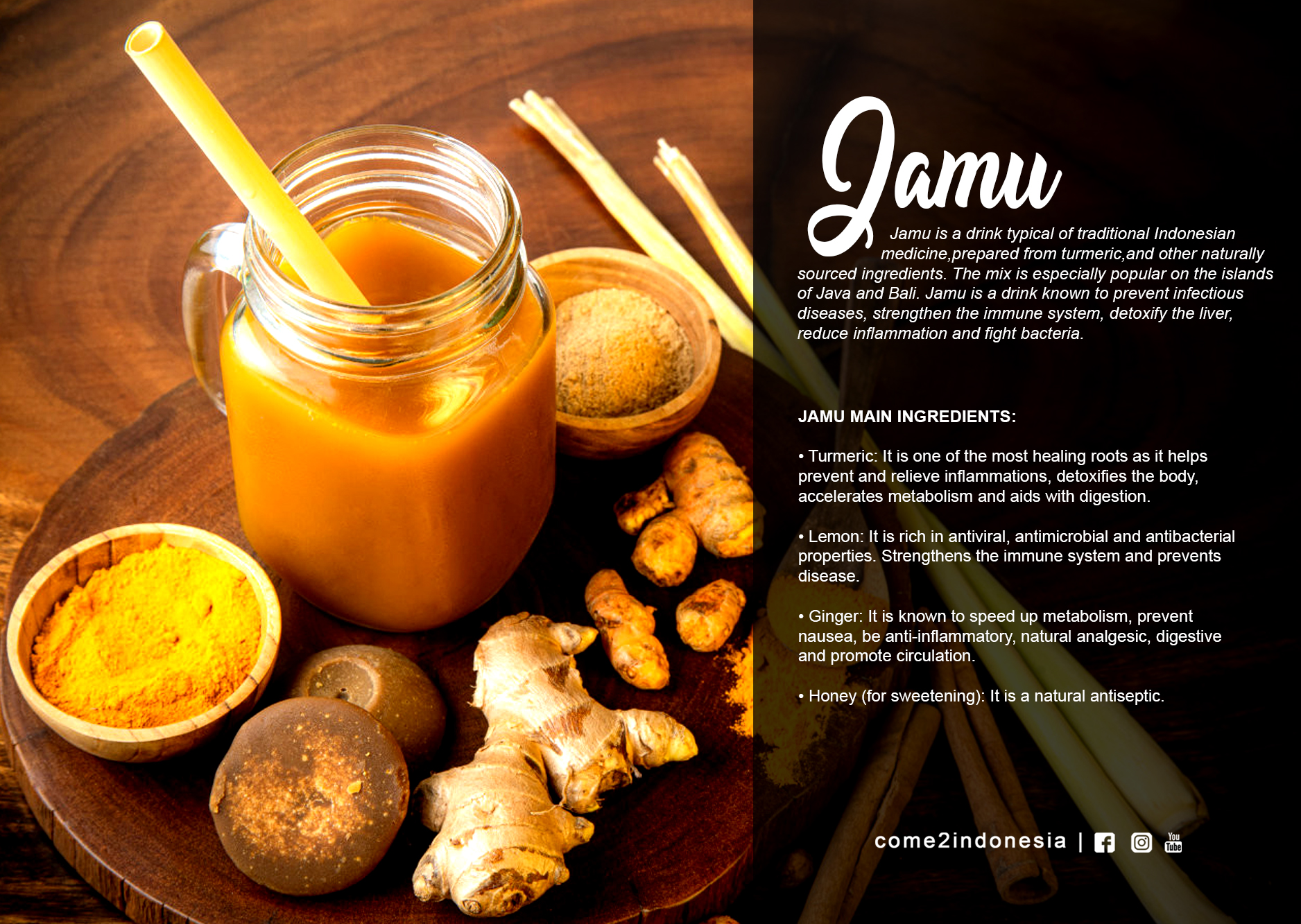 JAMU - Traditional Indonesian drink