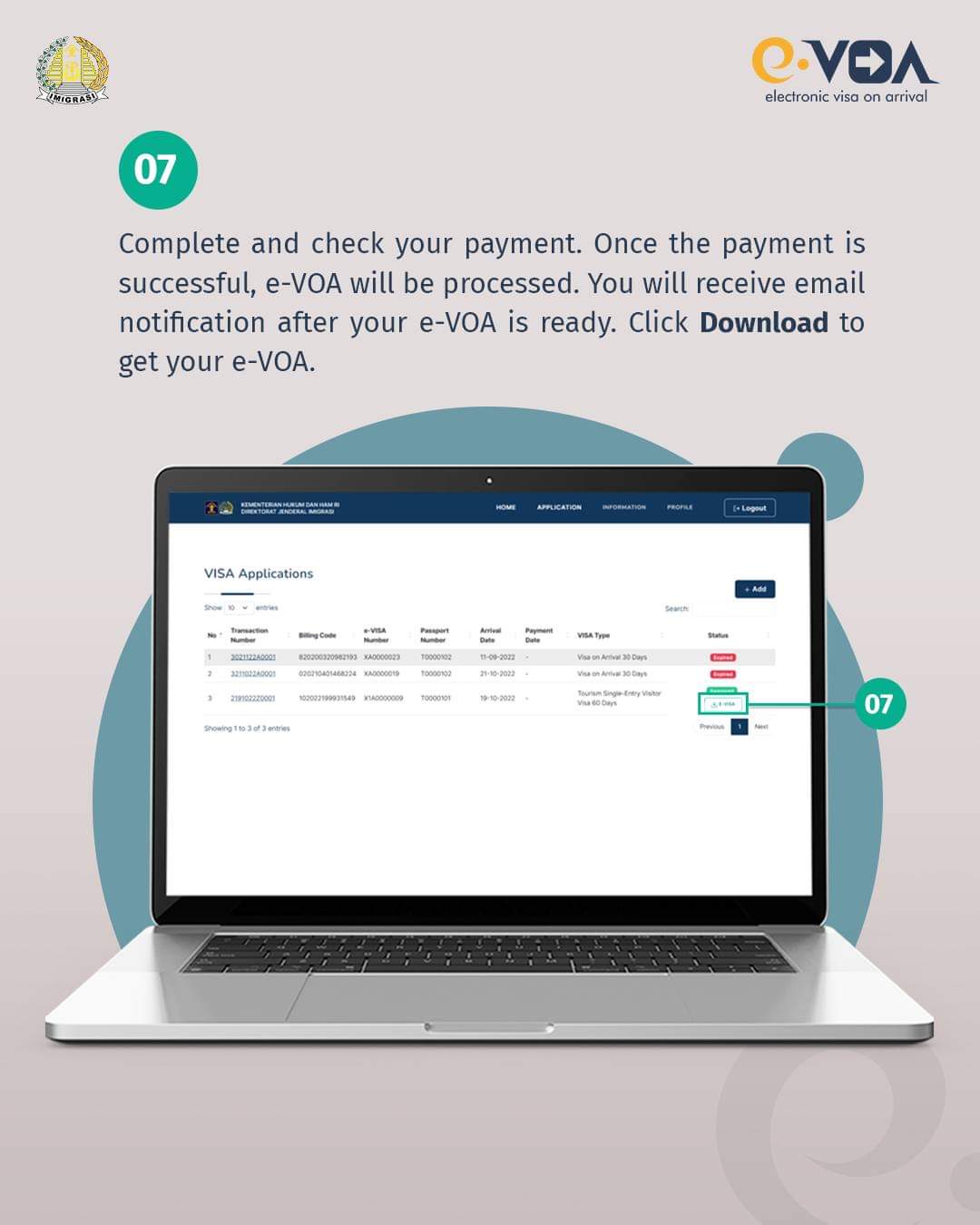 New online tourist visa to travel to Indonesia and extension 🛂